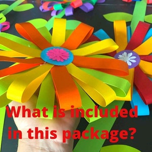 Teachers School SPRING Bulletin Board / Cardstock/bloom Where You Are ...