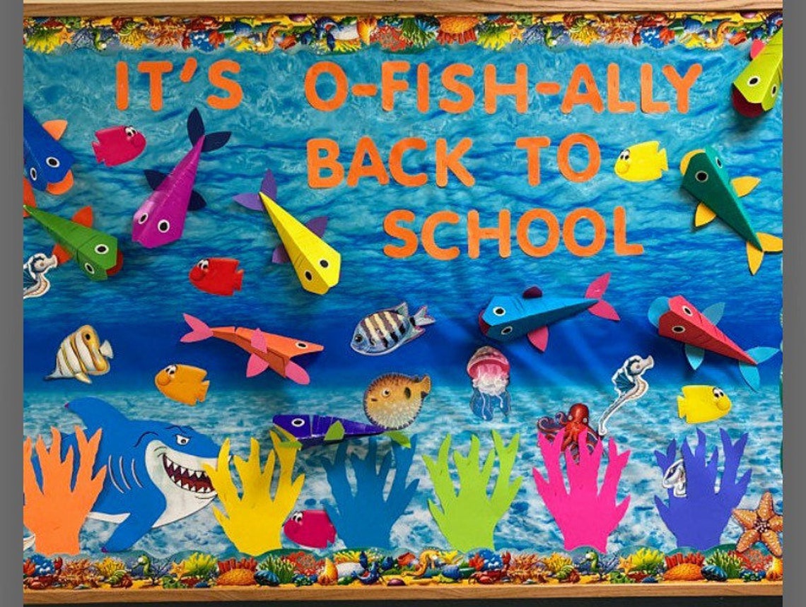 Teachers School Bulletin Board BACK TO School/preschool | Etsy