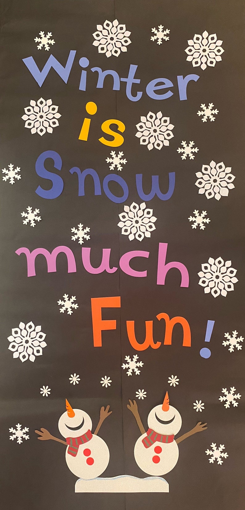 Classroom Door Decoration/ Winter is Snow Much Fun!/ Christmas /winter ...