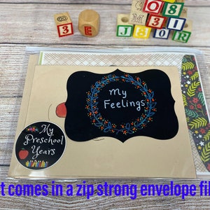 My Feelings/emotions/magnetic Story Board/preschool/circle Time ...