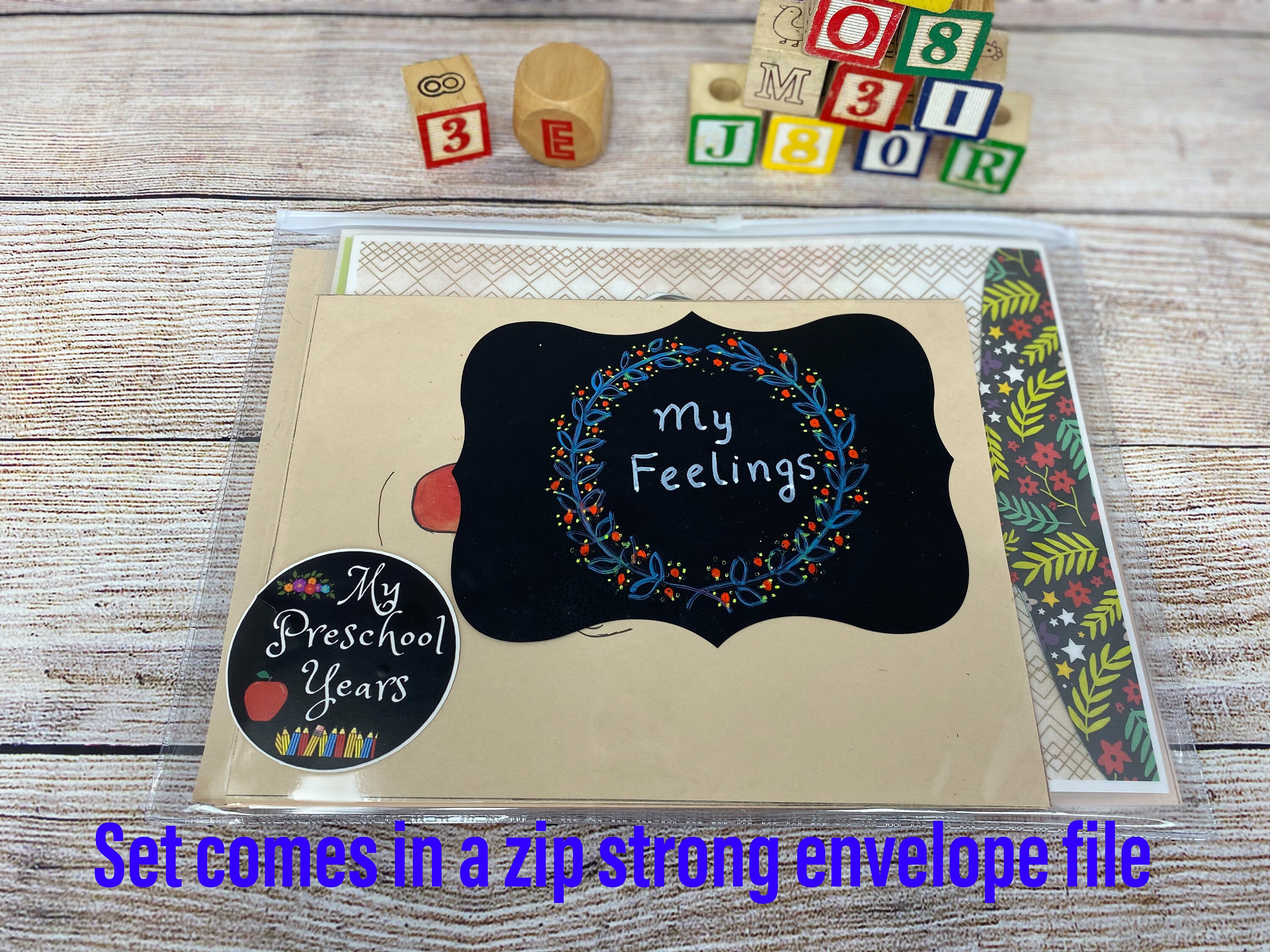 My Feelings/emotions/magnetic Story Board/preschool/circle Time ...