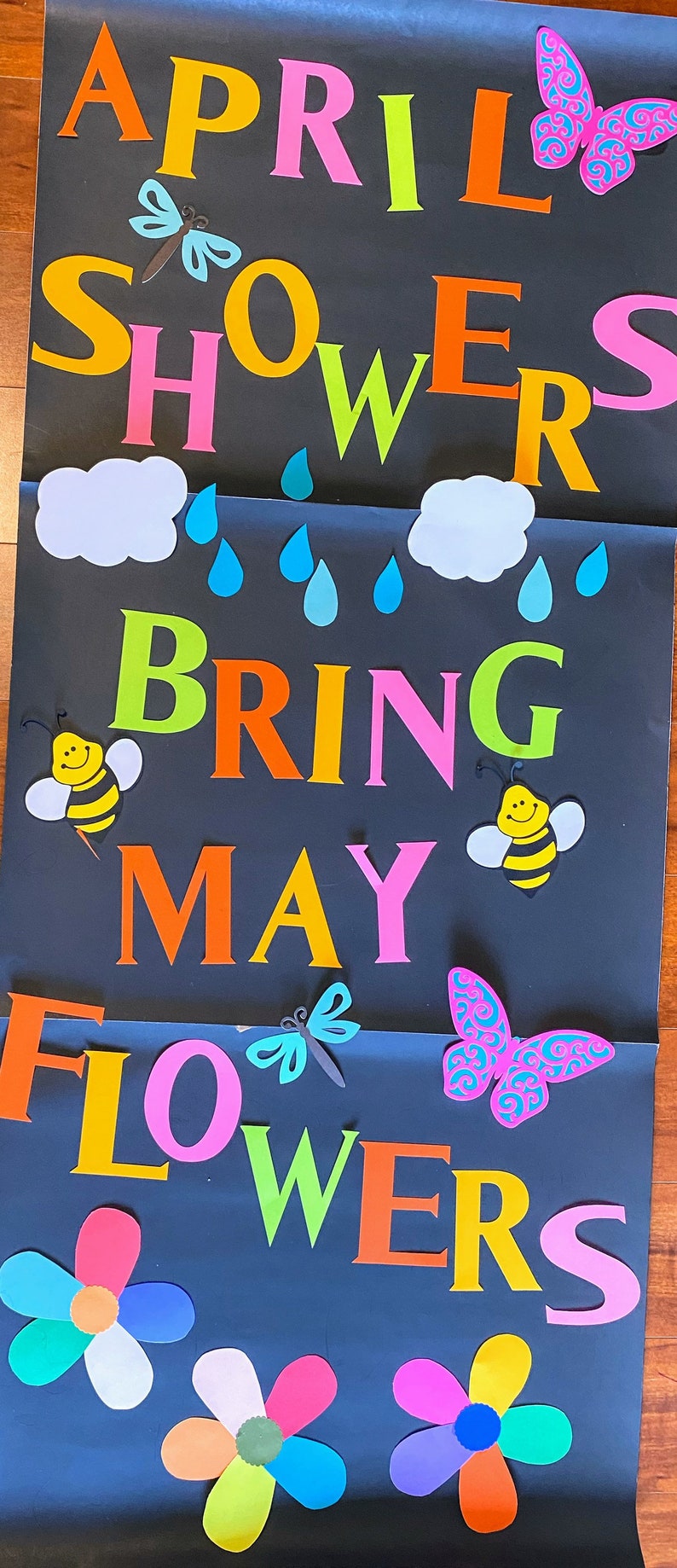 Teachers School Classroom Door Decoration/spring/ April - Etsy