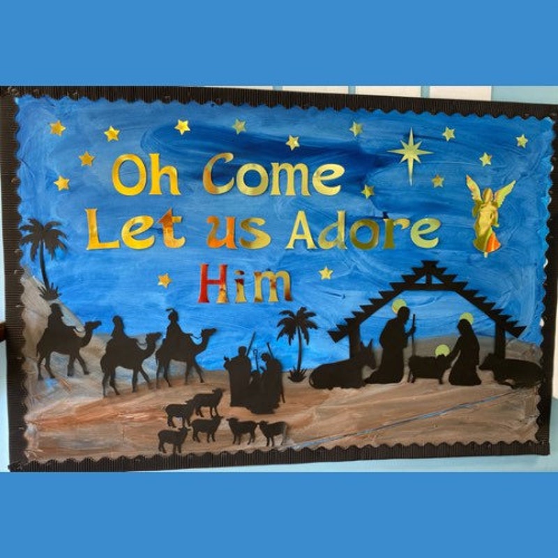 Christmas Bulletin Boards - Etsy