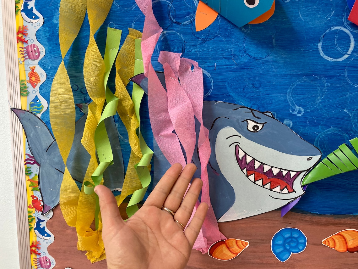 Teachers School Bulletin Board for Preschool Classroom/it’s O-fish-ally ...