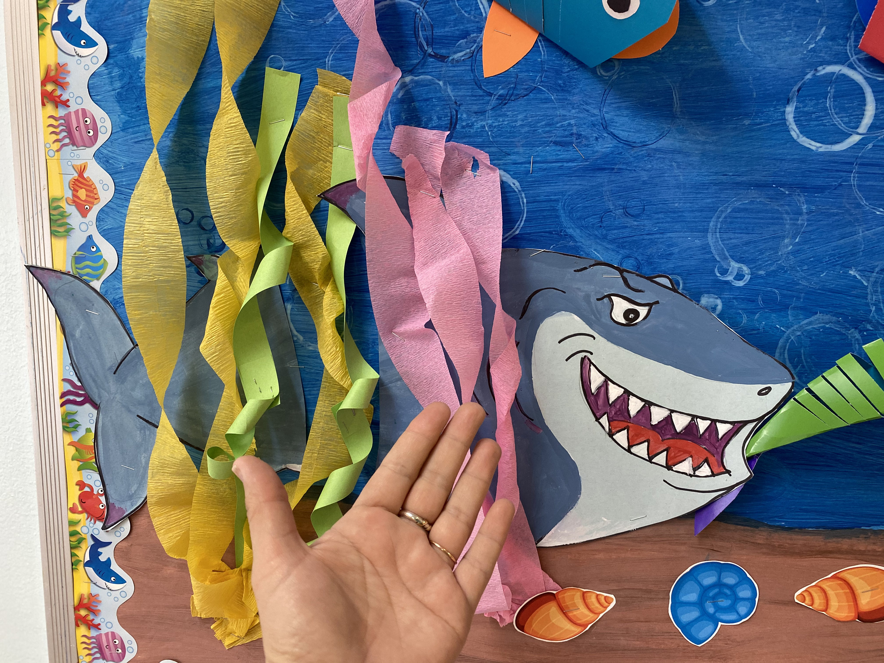 Teachers School Bulletin Board for Preschool Classroom/it’s O-fish-ally ...