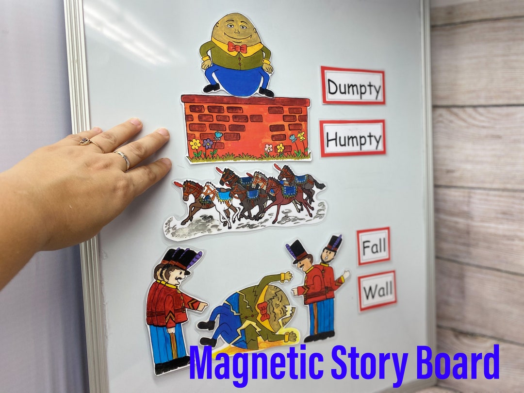 Humpty Dumpty/magnetic Story Board/ Imagination/children/preschool ...