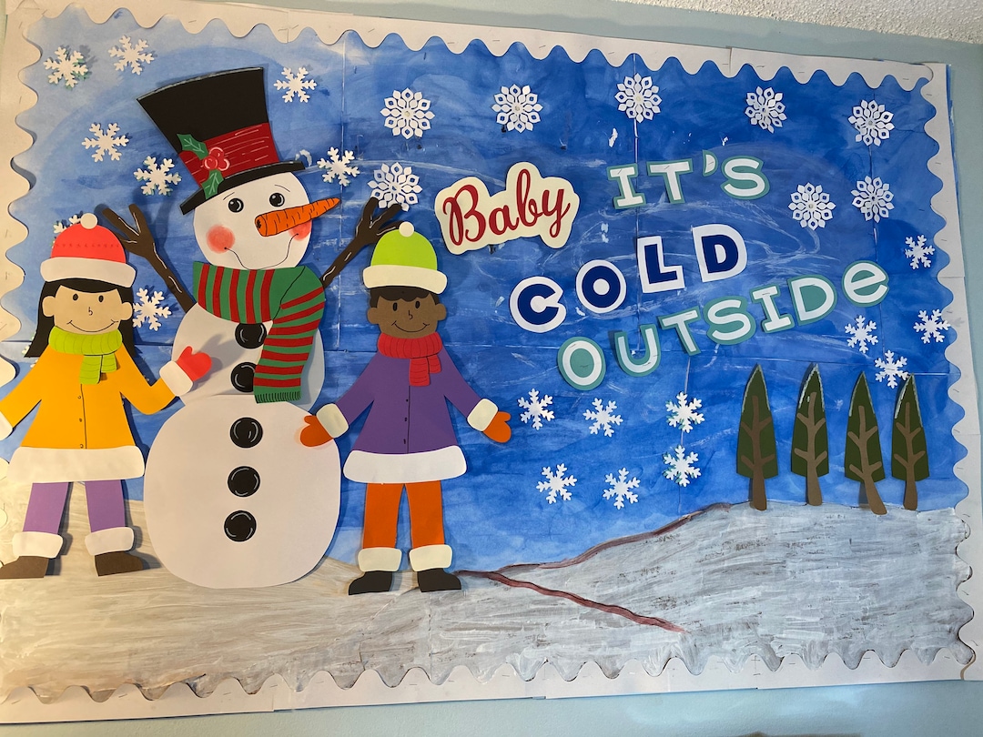 Teachers School Bulletin Board for Classroom Decoration in Winter/ Baby ...