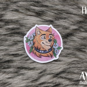 Anime Wolf Stickers Pack of 5 matte - Etsy