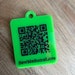 Custom Acrylic QR Code Keychain for Payment Links, Social Media, or ...