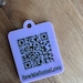 Custom Acrylic QR Code Keychain for Payment Links, Social Media, or ...