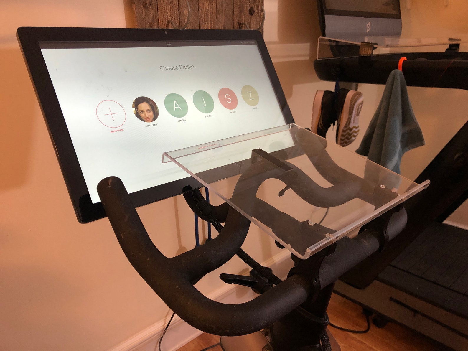 Exercise Bike Desk, Bike and Bike+ Fitting Desk Top , Work, Read or ...