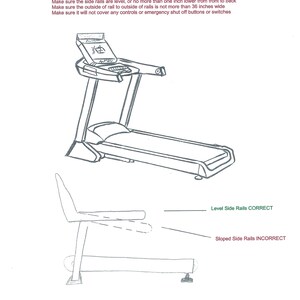 Treadmill Desktop That Fits Treadmills With Level Side Rails as Shown ...