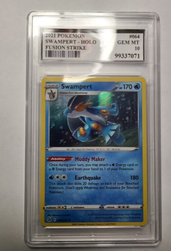 Pokemon Swampert Card