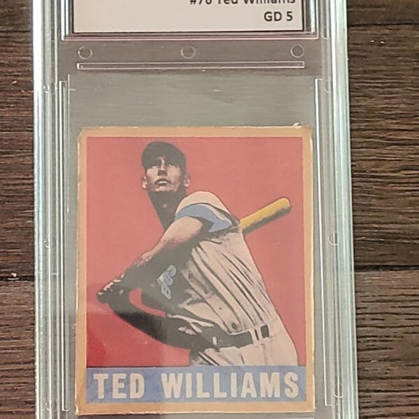 Ted Williams - Etsy
