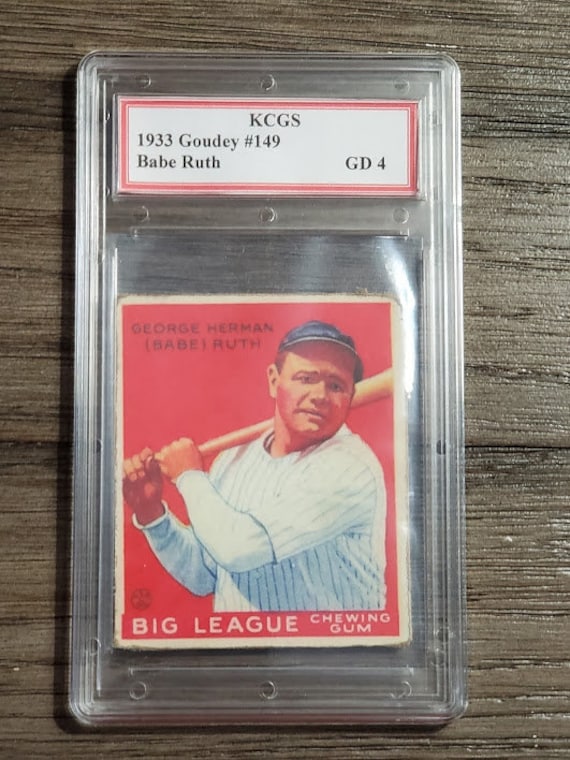 Babe Ruth Baseball Card