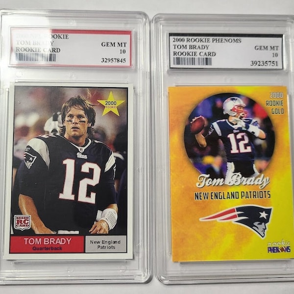 Tom Brady Signed Card - Etsy