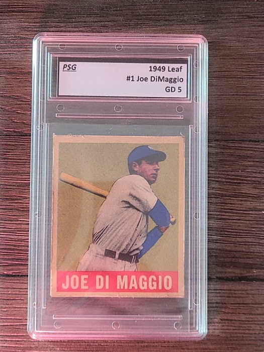 Joe Dimaggio Baseball Card Value