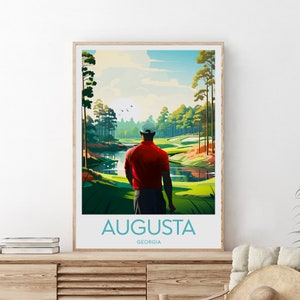 Augusta National Golf Club Print - Georgia, Augusta Poster, Masters ...