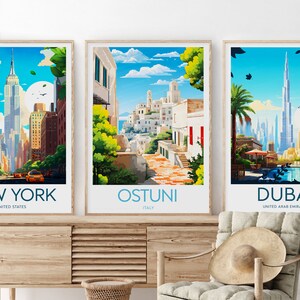 Ostuni Travel Print - Italy, Ostuni Poster, Ostuni Artwork, Birthday ...