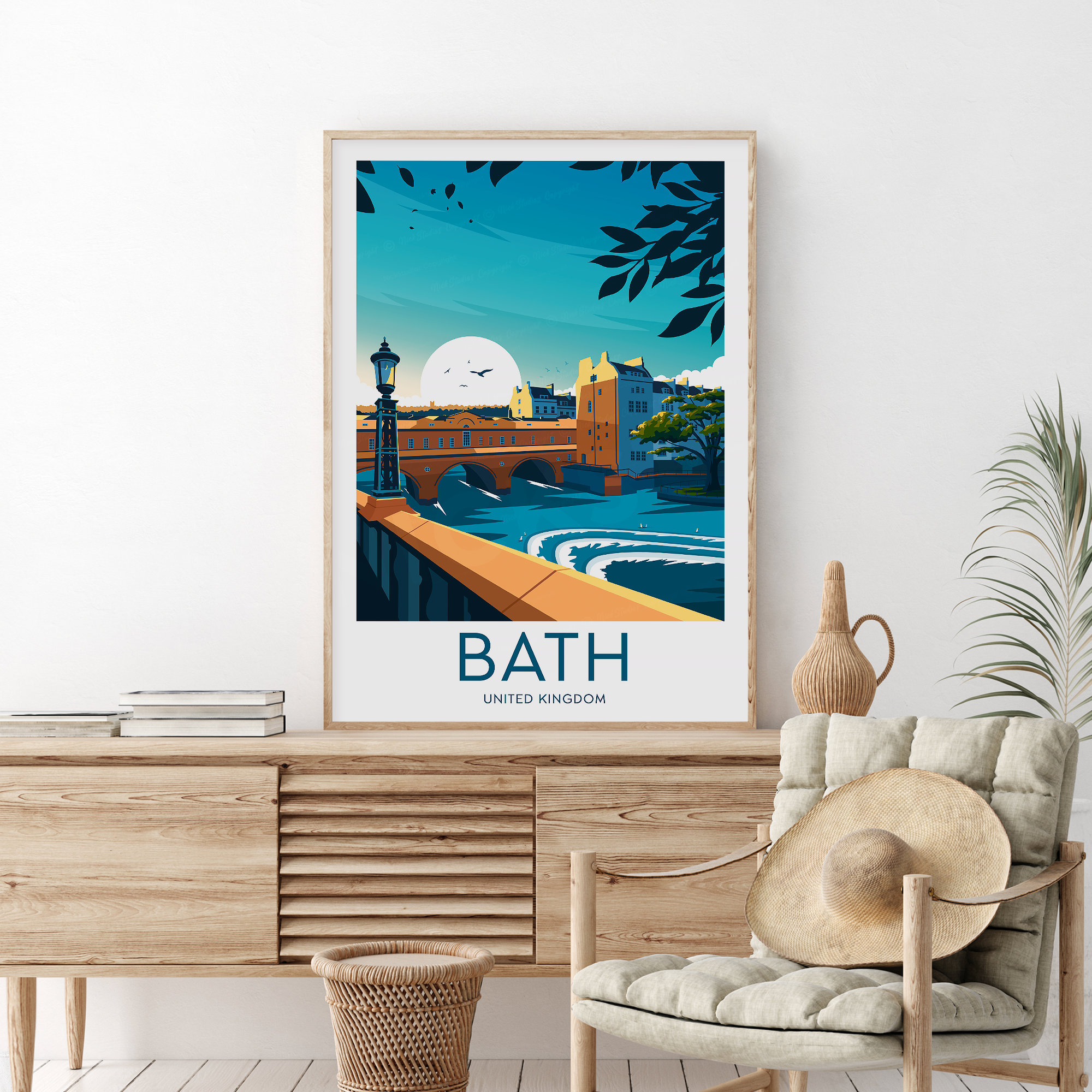 Bath Travel Print United Kingdom Bath Poster Wedding Gift - Etsy UK