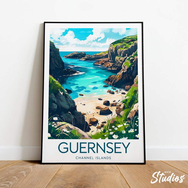 Guernsey Painting - Etsy UK