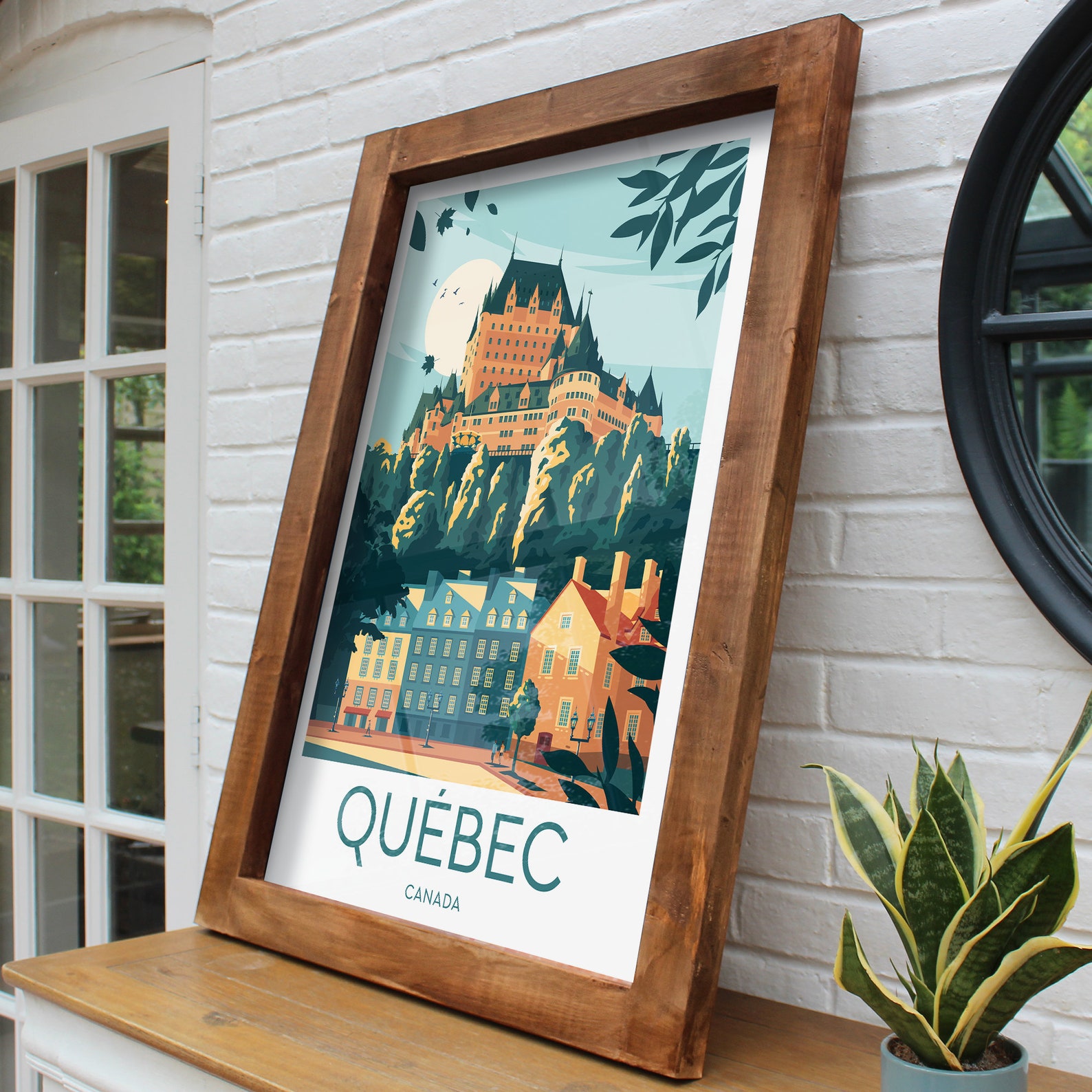 Québec Travel Print Canada Québec Poster Quebec Print - Etsy UK