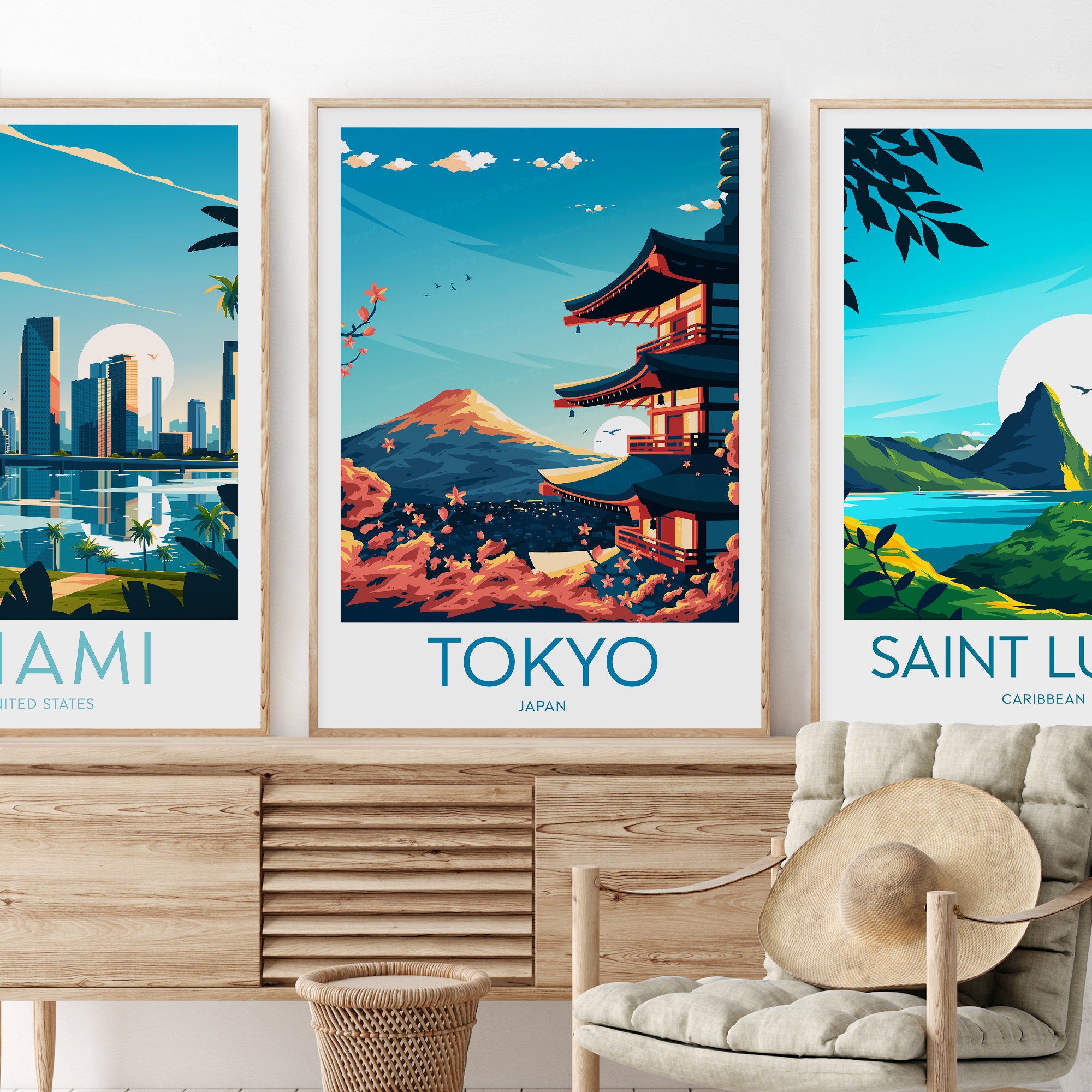 Tokyo Travel Print Japan Tokyo Poster Tokyo Print Wedding - Etsy