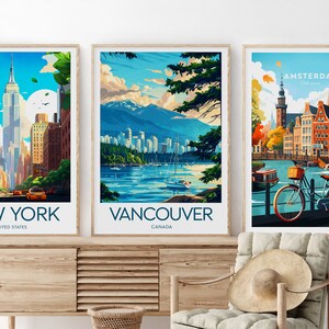 Vancouver Travel Print - Canada, Vancouver Poster, Vancouver Print ...