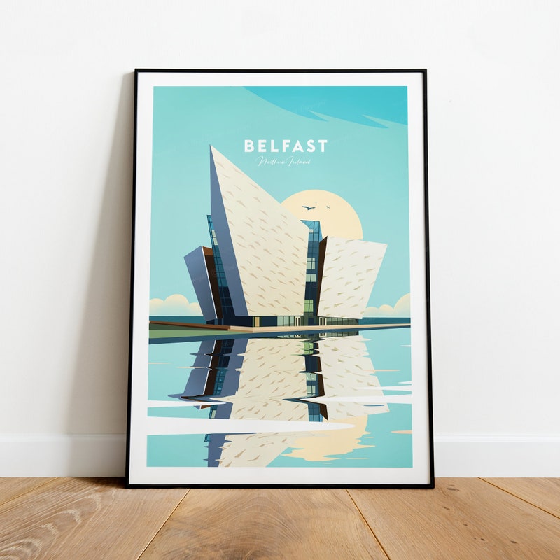 Belfast Poster - Etsy UK