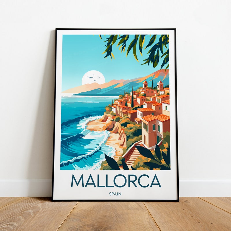 Mallorca Poster - Etsy