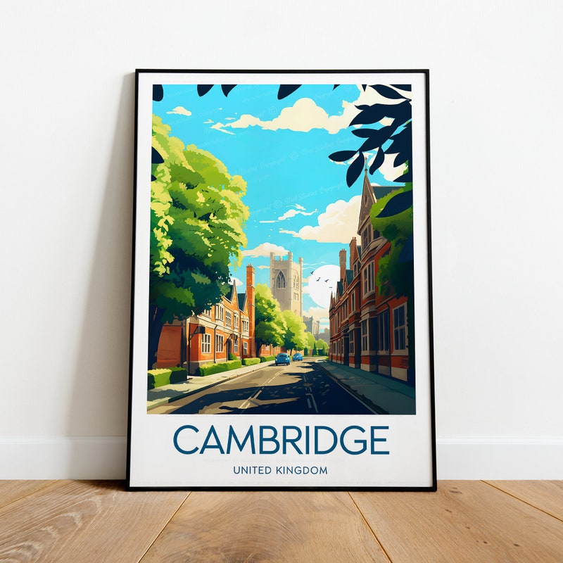 Cambridge Poster - Etsy UK