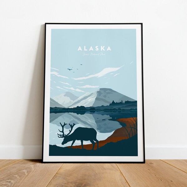 Alaska Poster - Etsy