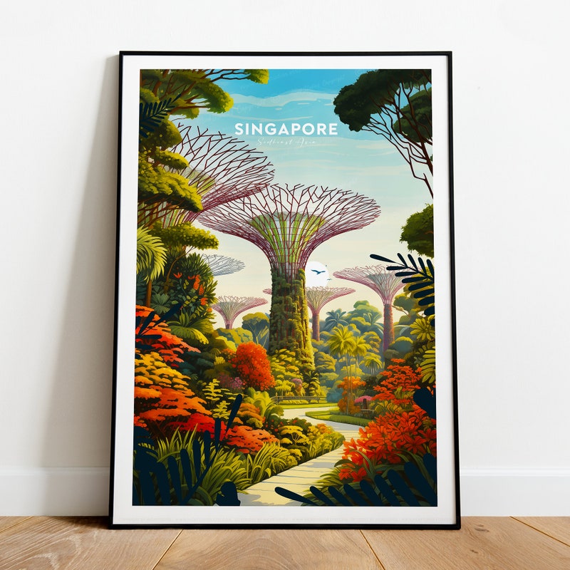 Singapore Poster - Etsy