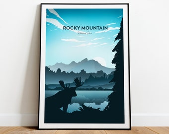Rocky Mountain National Park Entrance Sign SCP004 - Etsy