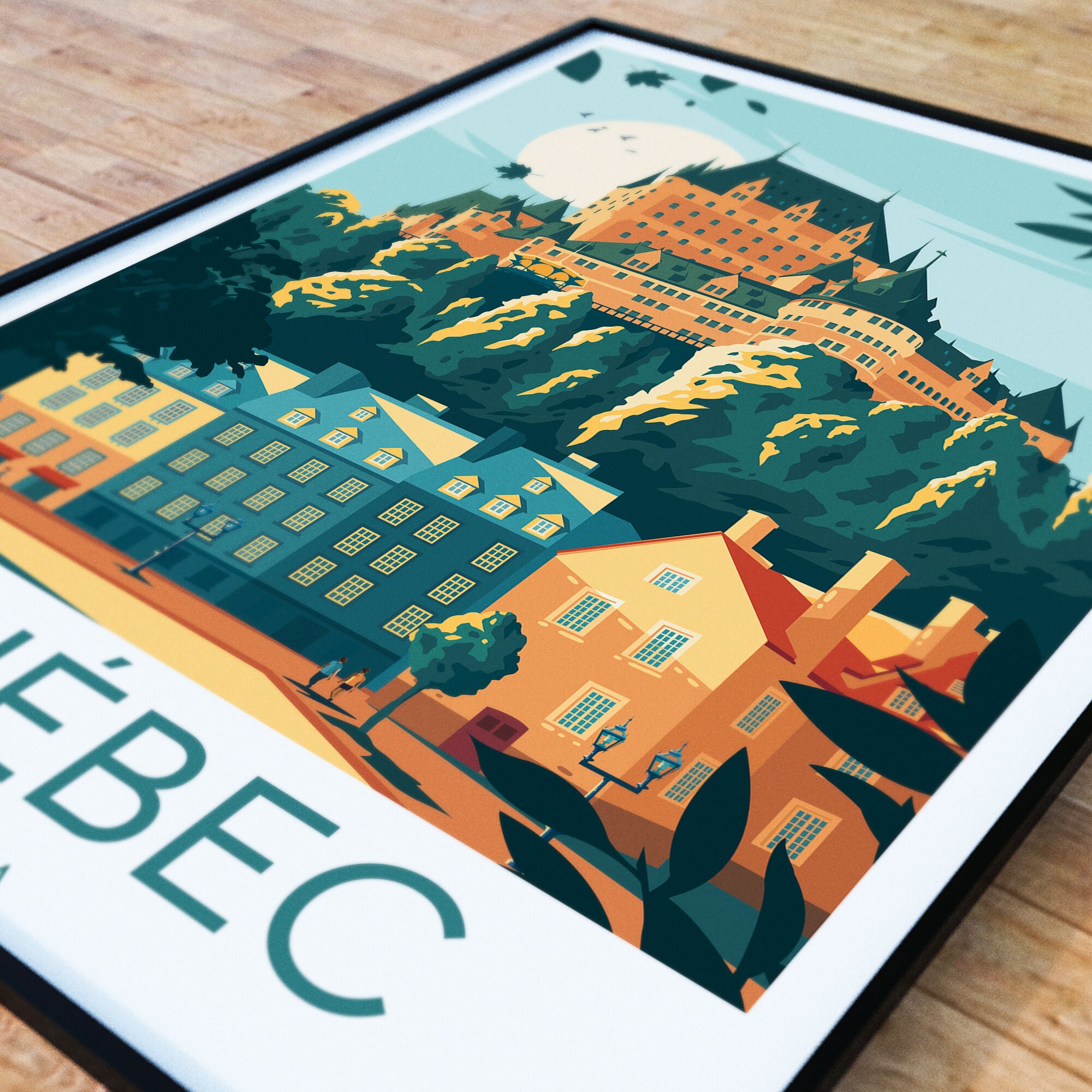 Québec Travel Print Canada Québec Poster Quebec Print - Etsy UK