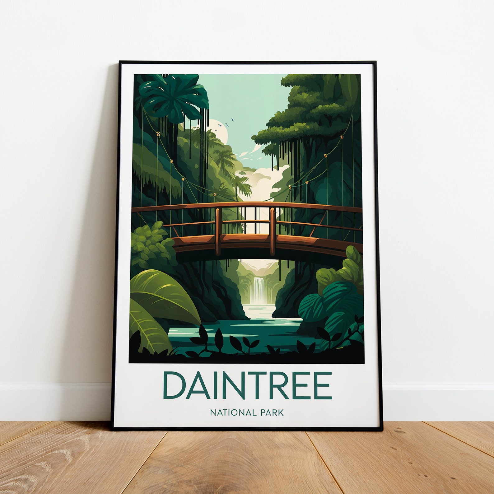 Daintree Travel Print National Park Australia Daintree - Etsy UK