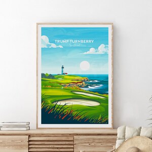 Turnberry Golf Club Print - Scotland, Turnberry Wall, Turnberry Posters ...