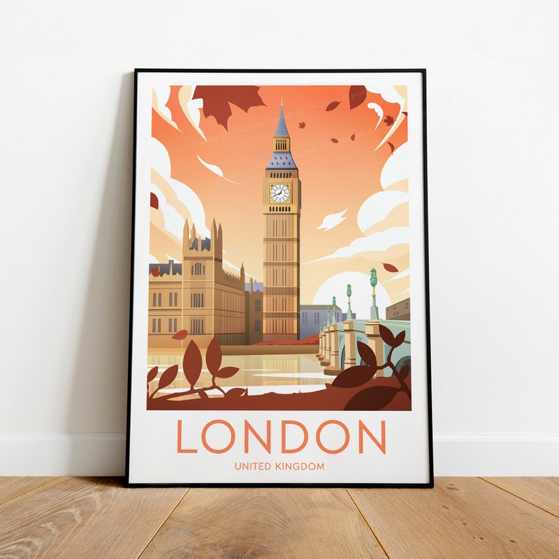 London Poster - Etsy UK