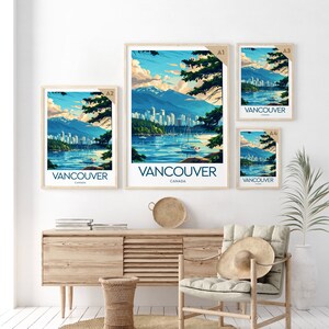 Vancouver Travel Print - Canada, Vancouver Poster, Vancouver Print ...