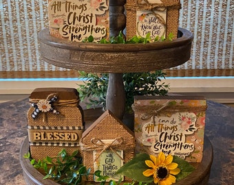 Christian Shelf Decor - Etsy