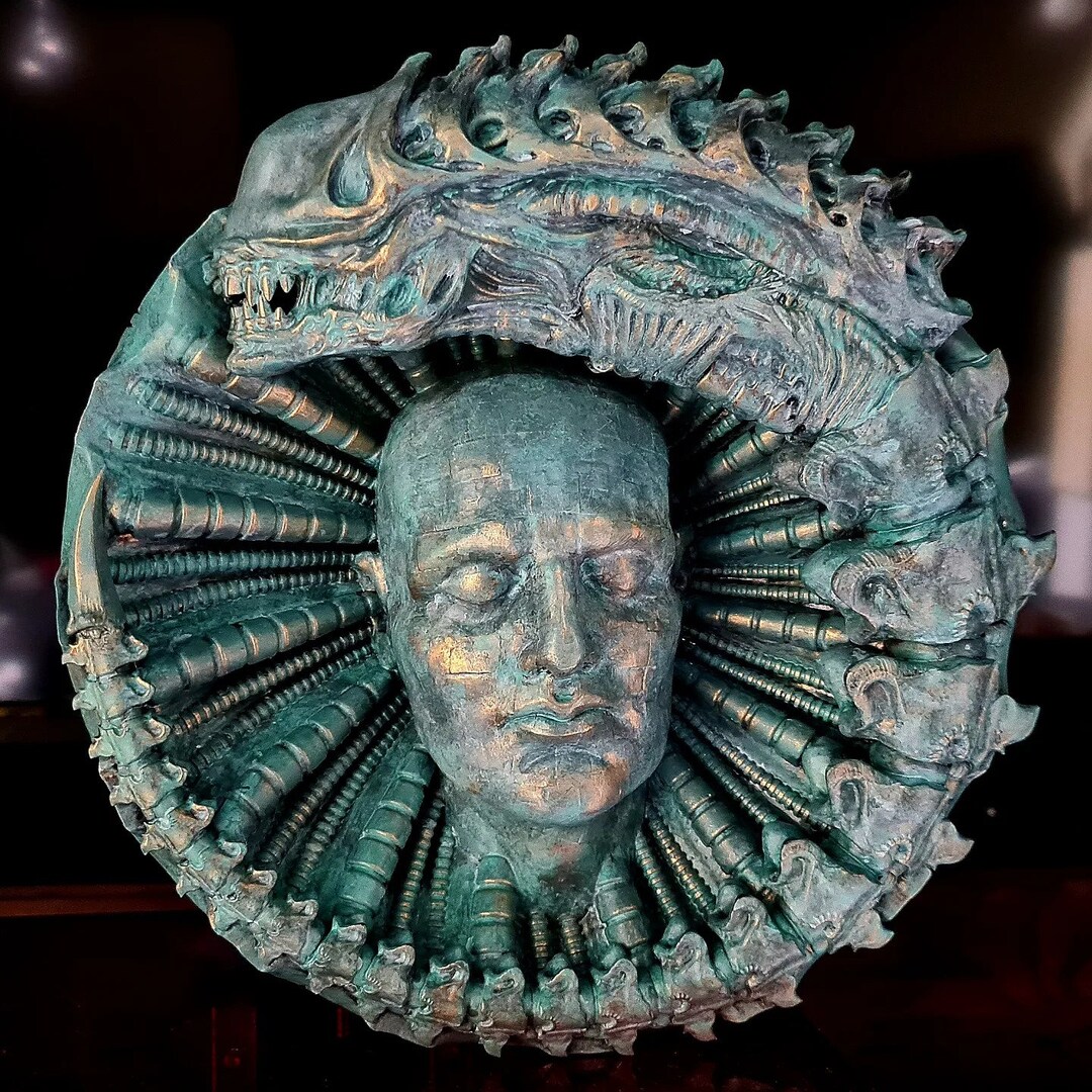 Alien Engineer Artifact Wall Decor - Etsy