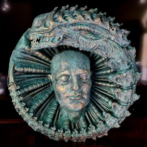 Alien Engineer Artifact Wall Decor - Etsy