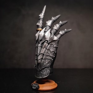 Sauron Gauntlet, Large Hand of Sauron Statue - Etsy