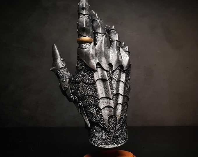 Sauron Gauntlet, Large Hand of Sauron Statue - Etsy