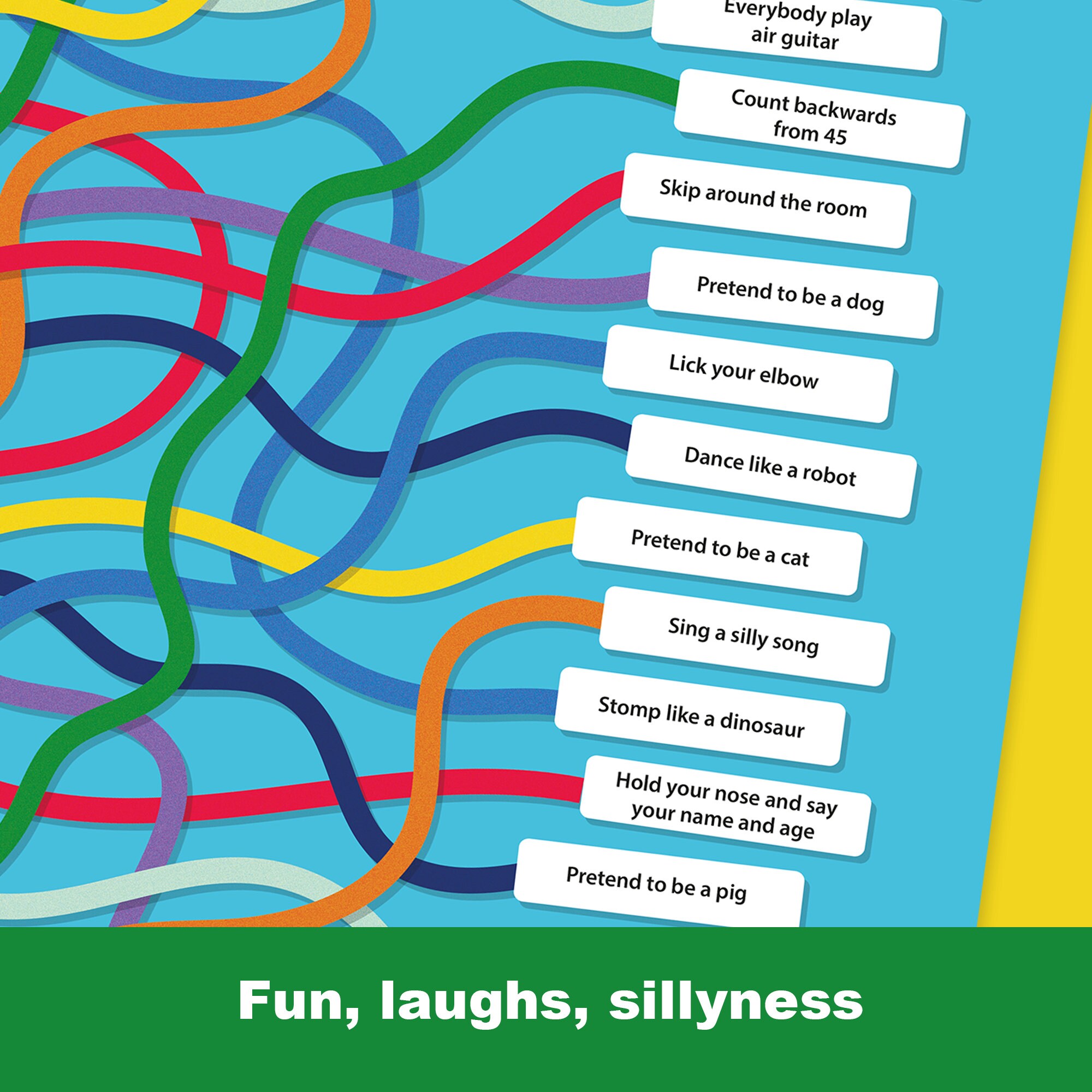 Party Game Poster Kids Party Game for Children Silly Games - Etsy