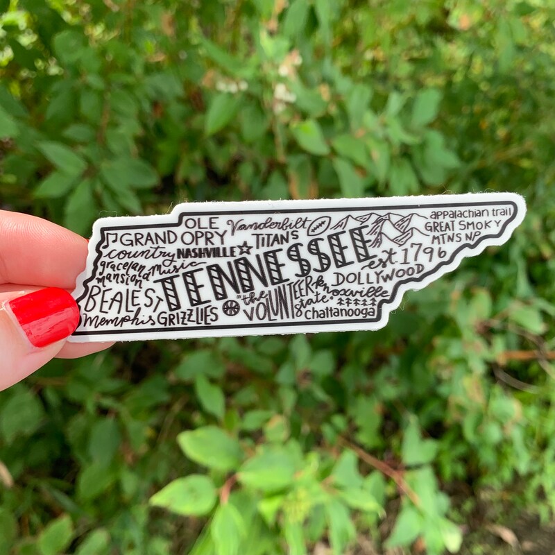 Tennessee Sticker - Etsy