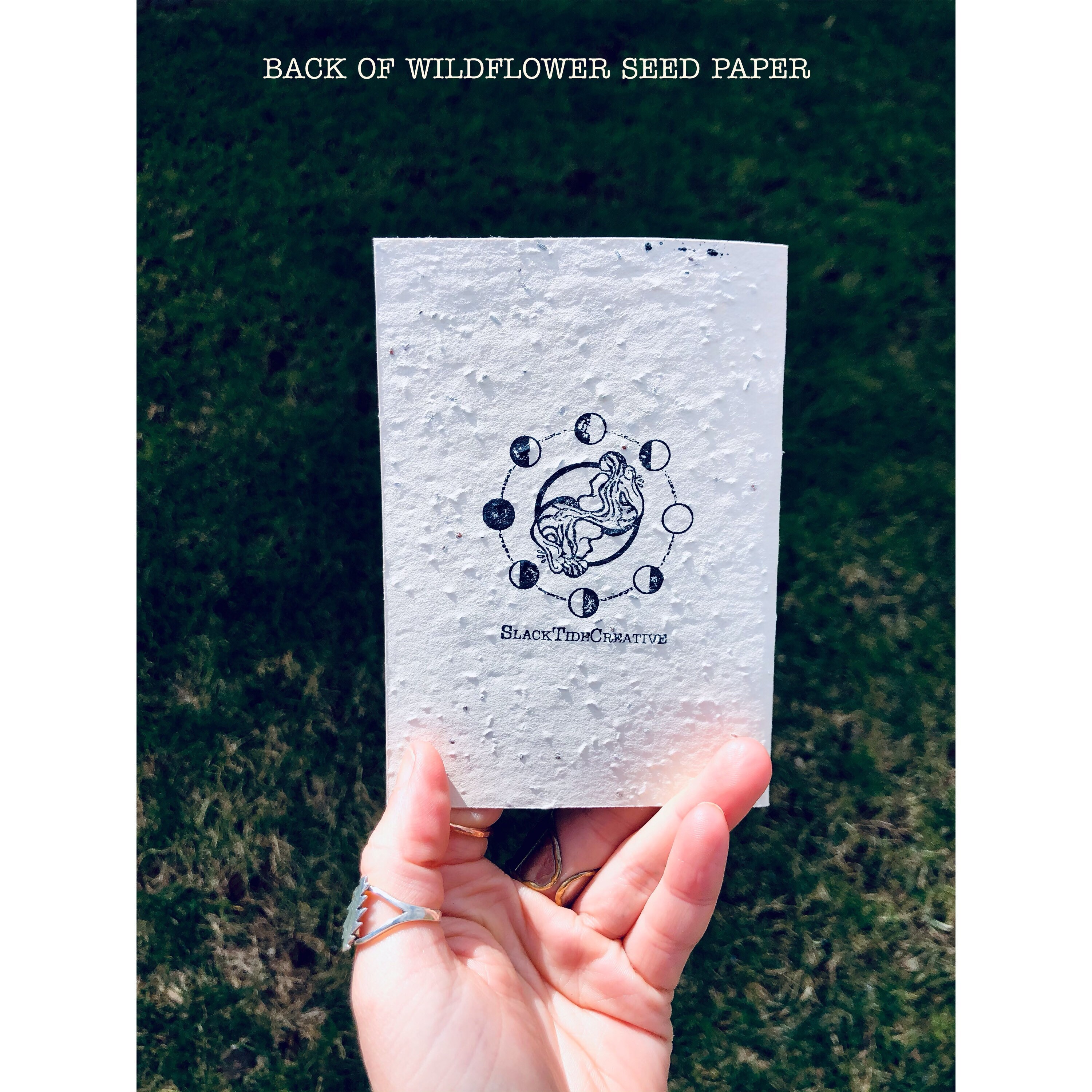 August Full Moon Card - Etsy