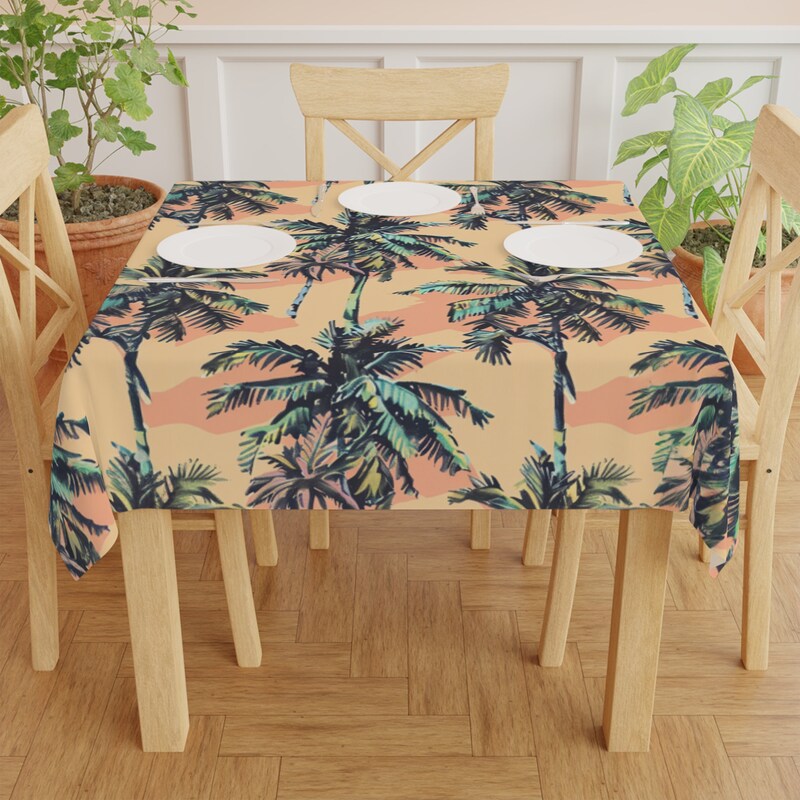 Tropical Tablecloth - Etsy