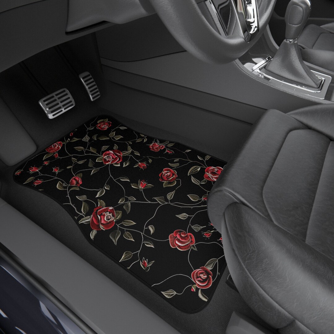 Roses Car Accessories for Women Personalized Gifts for Her Roses Car ...