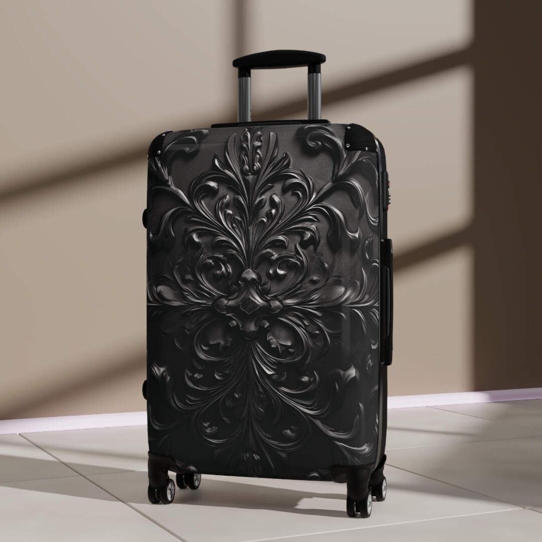 Gothic Suitcases Travel Luggage Rolling Bag Custom Carry-on Unique ...